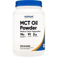 Nutricost MCT Oil Powder 2LBS (32oz) - Zero Net Carbs Supplement ...