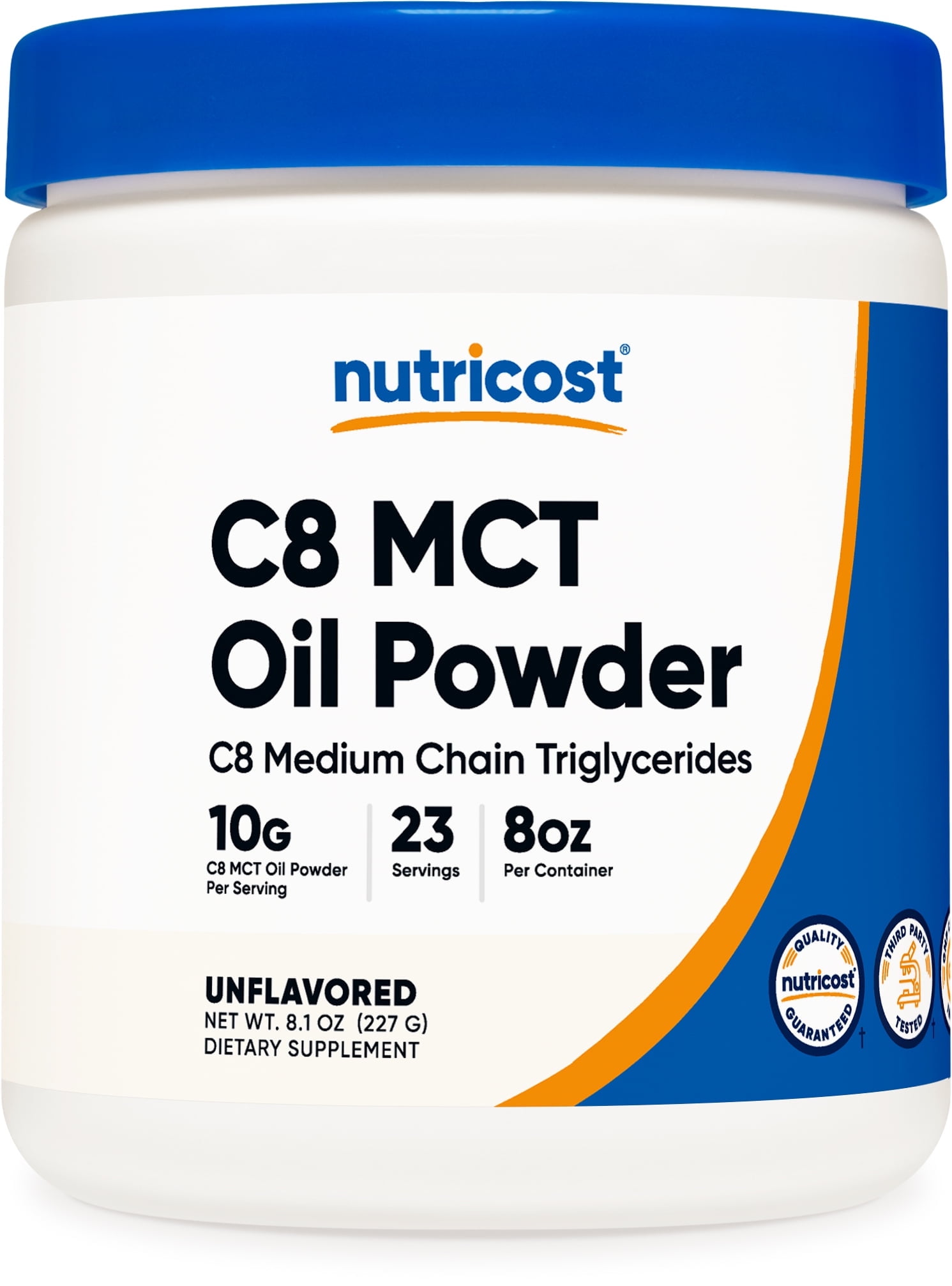 Nutricost MCT Oil Powder 8oz - Supplement Best For Keto, Ketosis, and ...