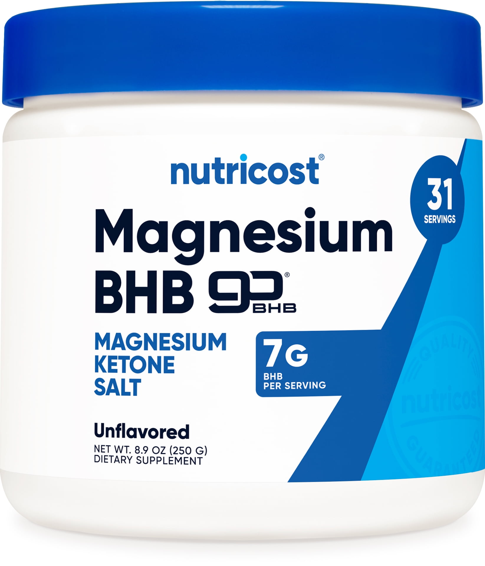 Nutricost Magnesium BHB Salts, Exogenous Ketone Supplement (250 Grams ...