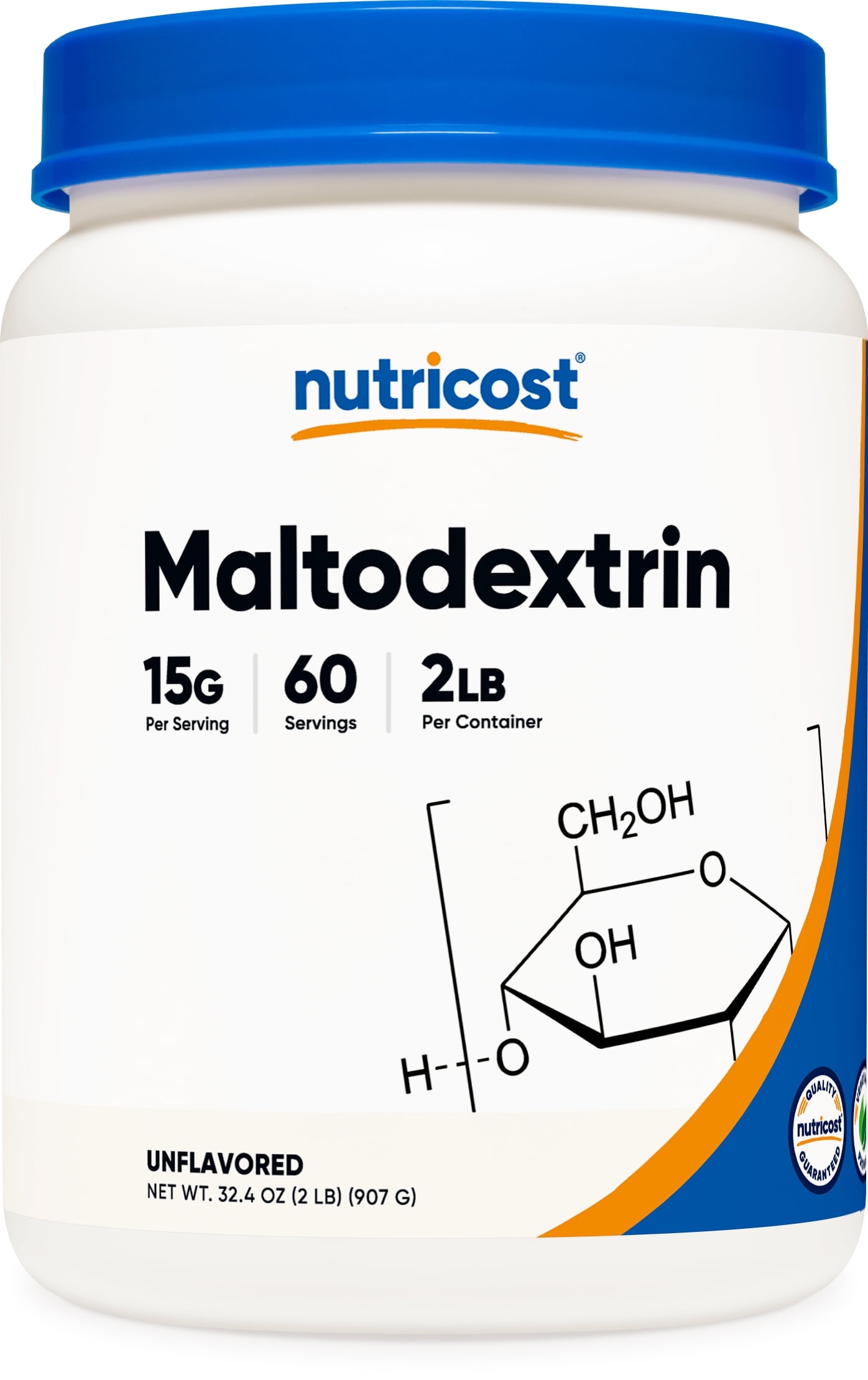 Nutricost Maltodextrin Powder Supplement 2LBS, Gluten Free, Non-GMO and ...