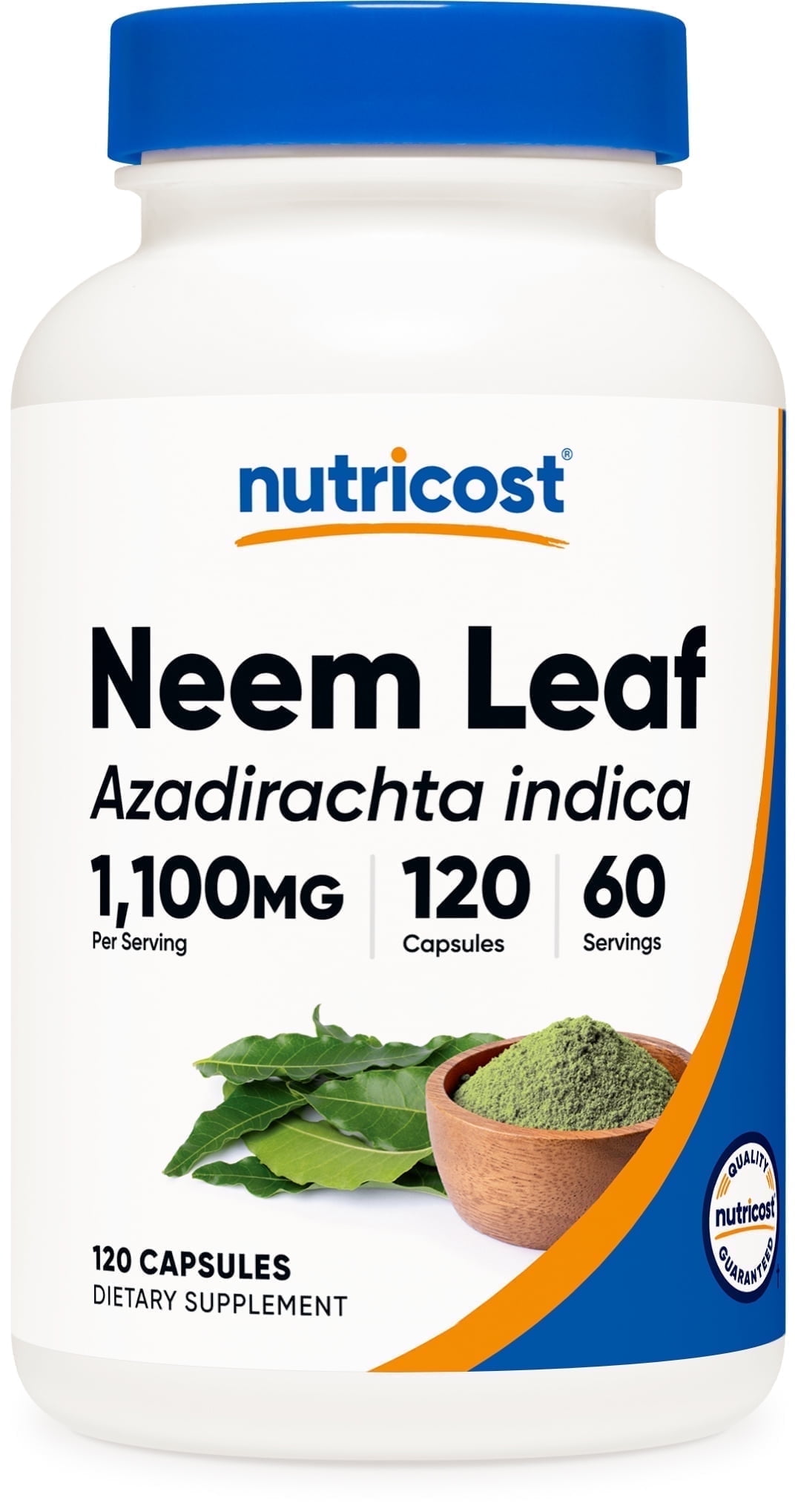 Nutricost Neem Leaf Capsules (1,100 mg) 120 capsules - 60 servings ...