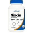 Nutricost Niacin Vitamin B3 100mg, 240 Capsules - Non-GMO, Gluten Free, with Flushing - Walmart.com