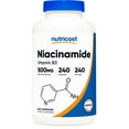 Nutricost Niacinamide Vitamin B3 500mg Capsules 240 - High-Quality Supplement - Walmart.com
