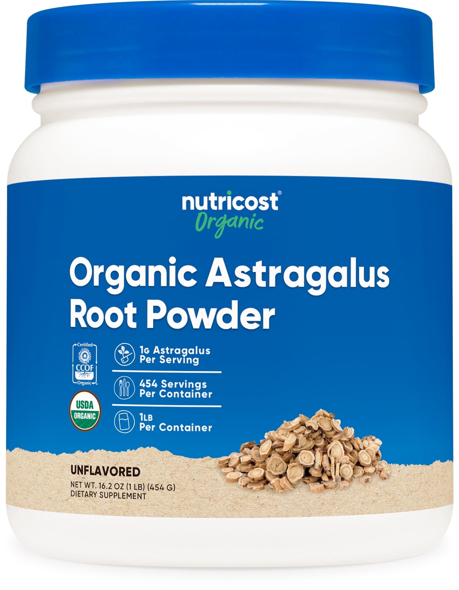Nutricost Astragalus Root Powder 1LB - Vegetarian Supplement - Walmart.com