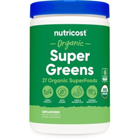 Country Farms Super Greens Organic Drink Mix 10.6 oz Unflavored with 50 ...
