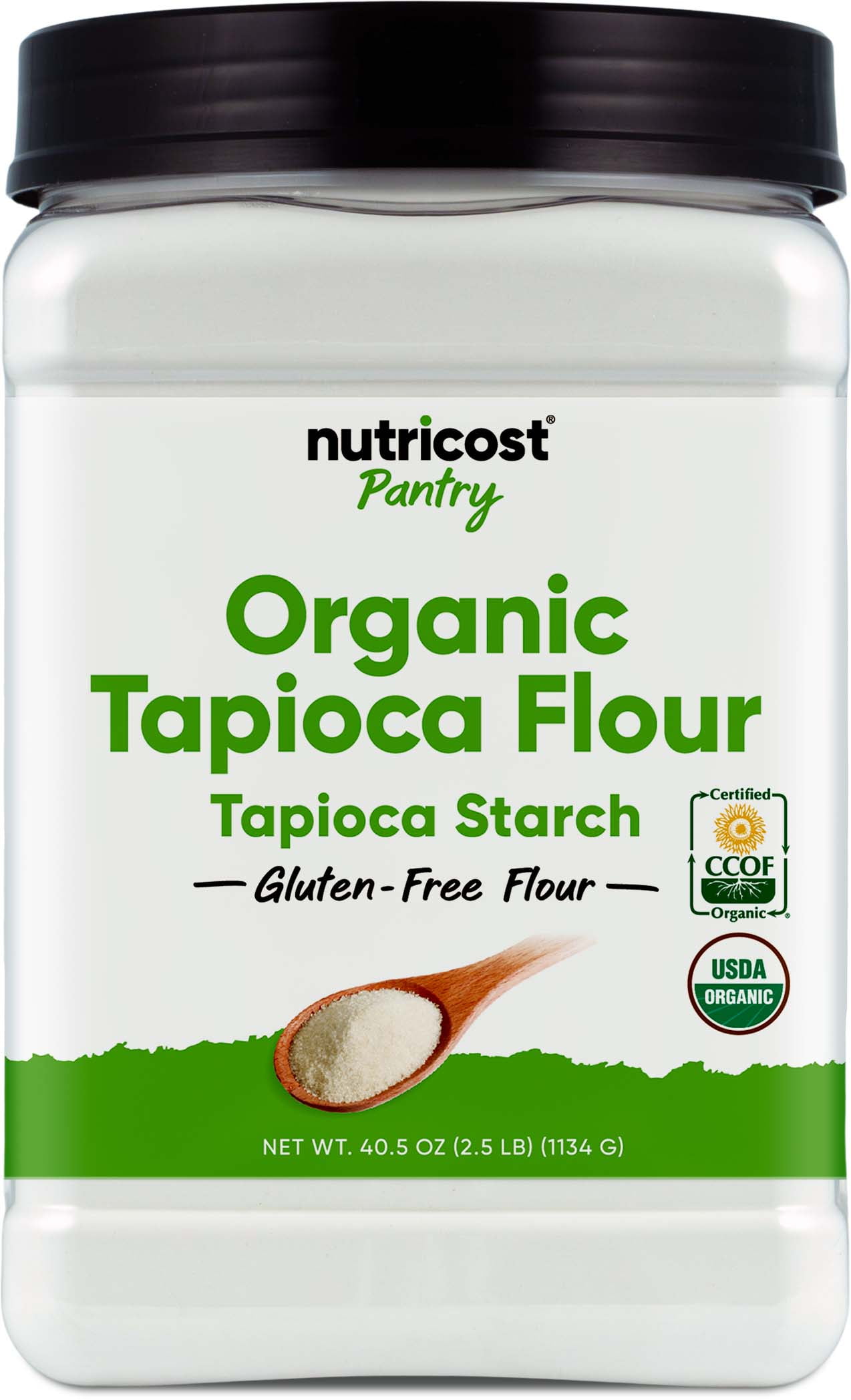 Nutricost Organic Tapioca Flour (2.5 LB) - Gluten-Free, Non-GMO ...