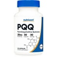 Nutricost PQQ (Pyrroloquinoline Quinone) Supplement 20mg, 30 Capsules ...