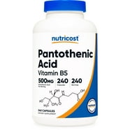 Nutricost Niacinamide Vitamin B3 500mg Capsules 240 - High-Quality Supplement - Walmart.com