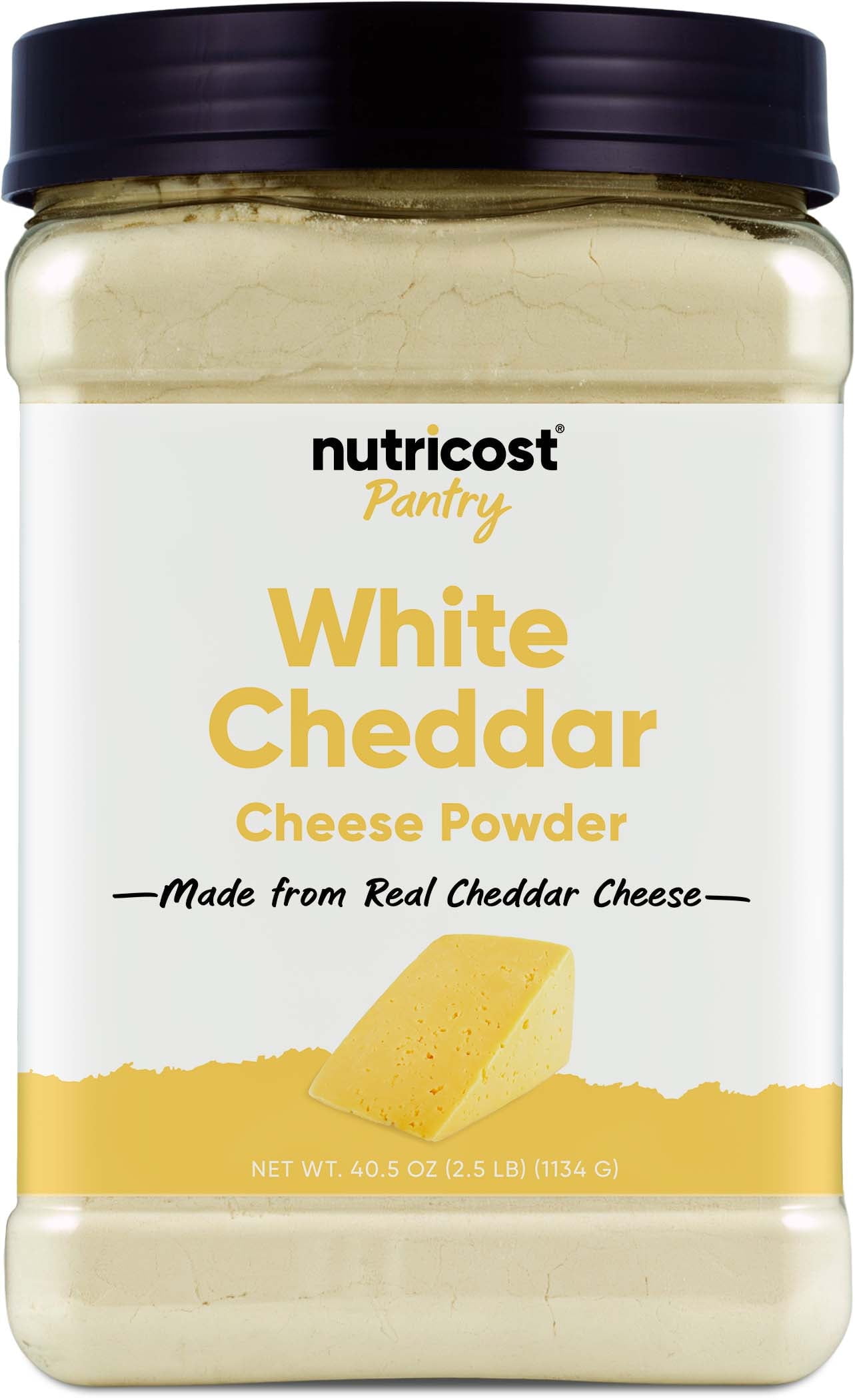 Nutricost Pantry White Cheddar Cheese Powder (2.5 Pounds) | Versatile ...