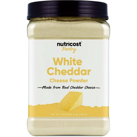 Nutricost White Cheddar Cheese Powder 2.5 Pounds for Cooking Baking ...