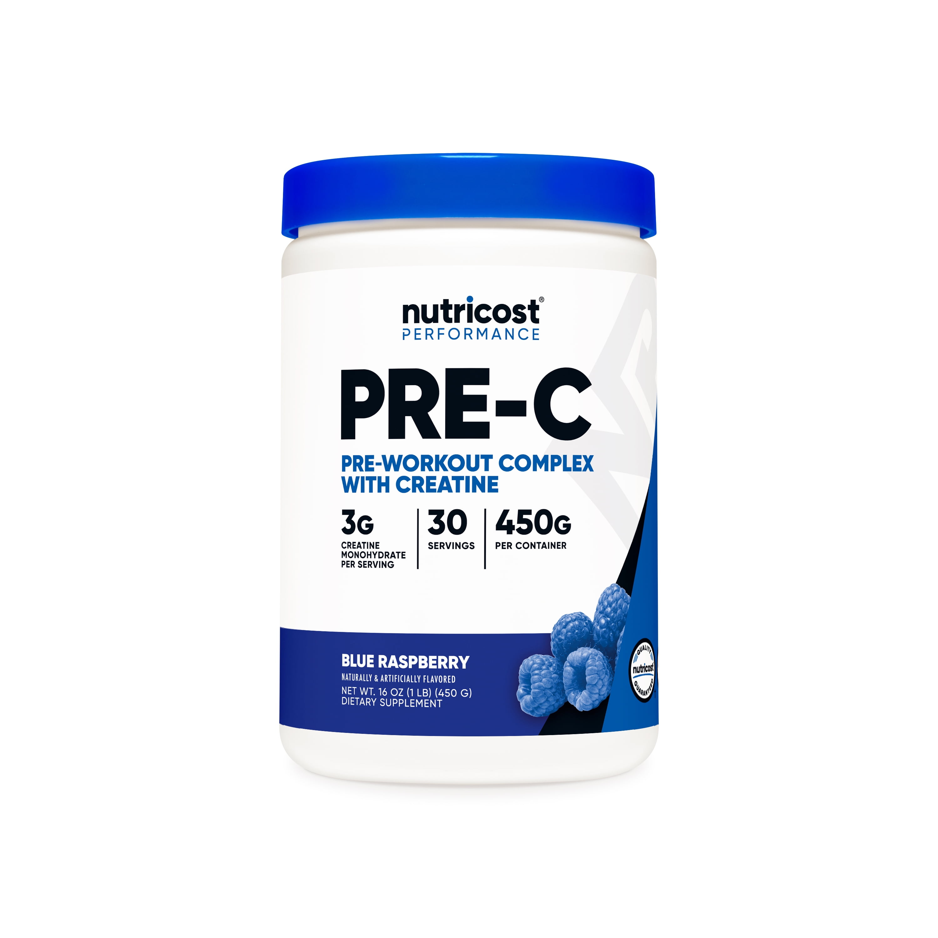 Nutricost Pre-C, Pre-Workout Complex with Creatine Powder (Blue ...