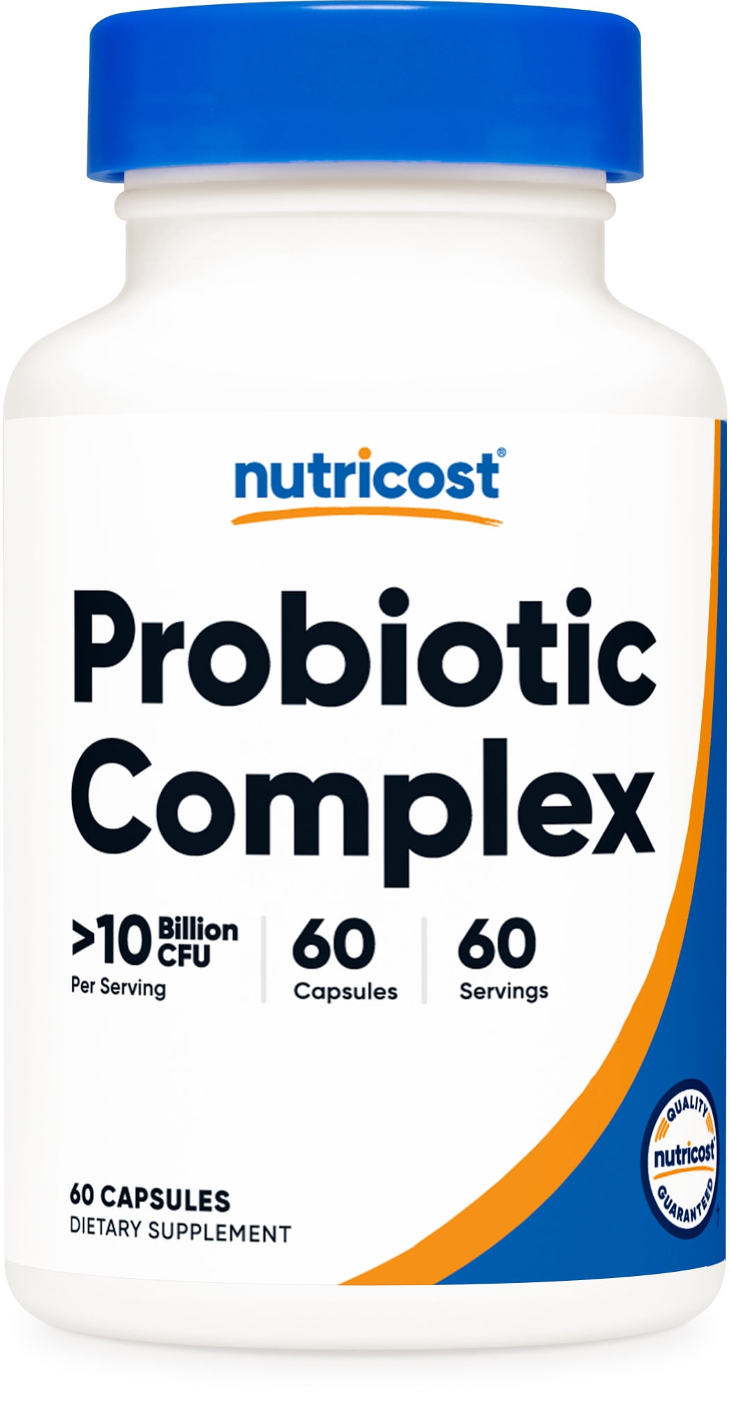 Nutricost Probiotic Complex Supplement - 10 Billion CFU, 60 Capsules ...