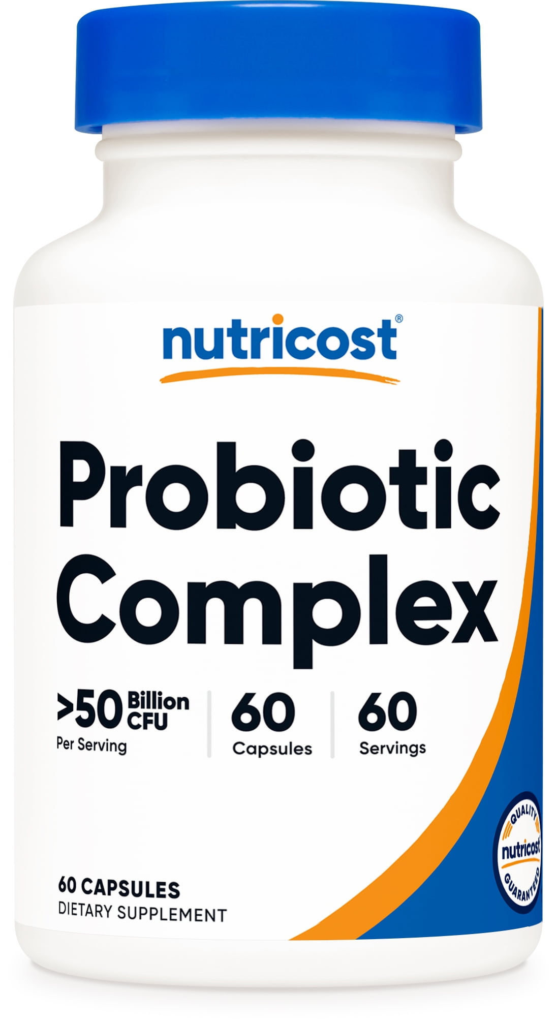 Nutricost Probiotic Complex, 50 Billion CFU, 60 Capsules, Digestive ...