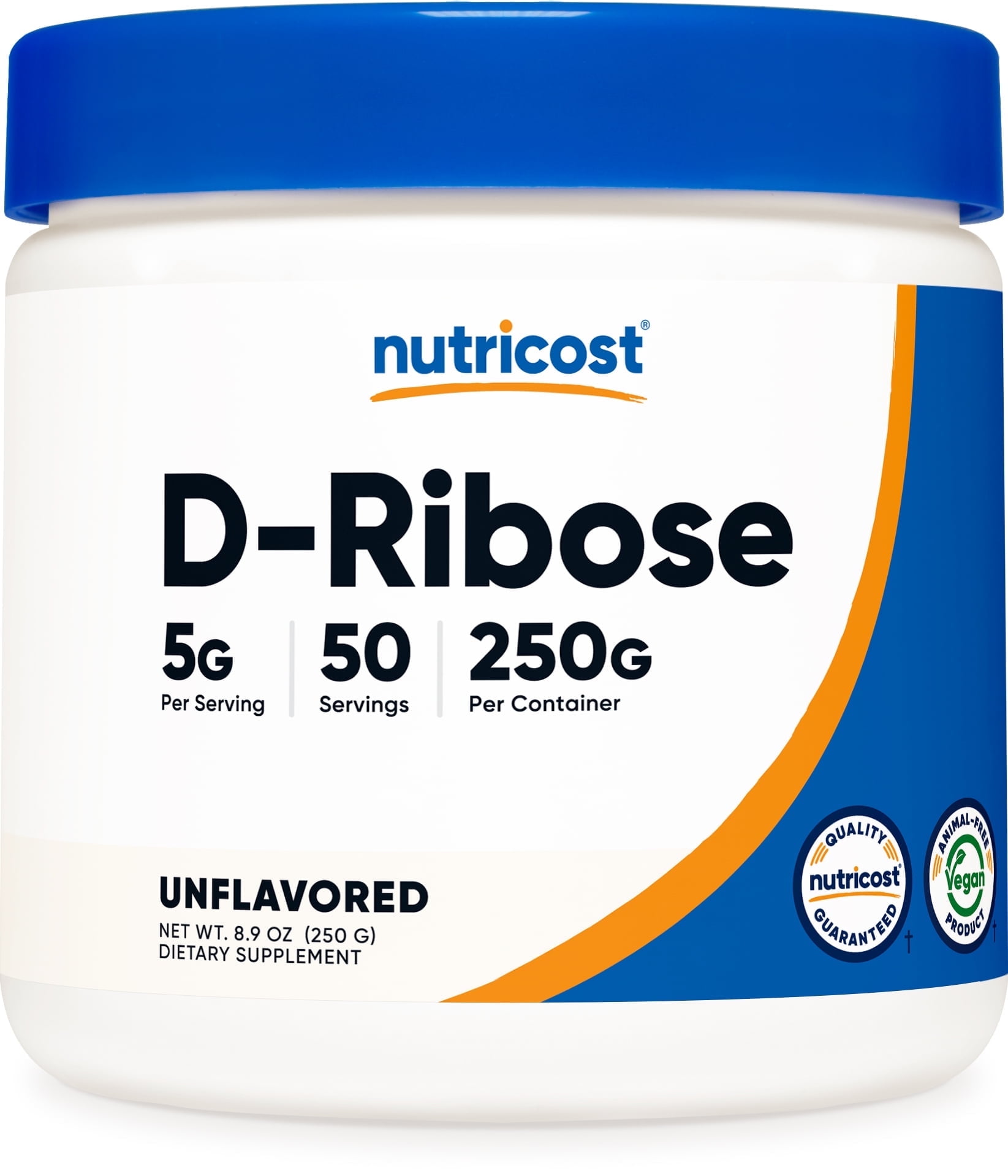 Nutricost Pure D-Ribose Powder 250g Supplement for Energy and ...