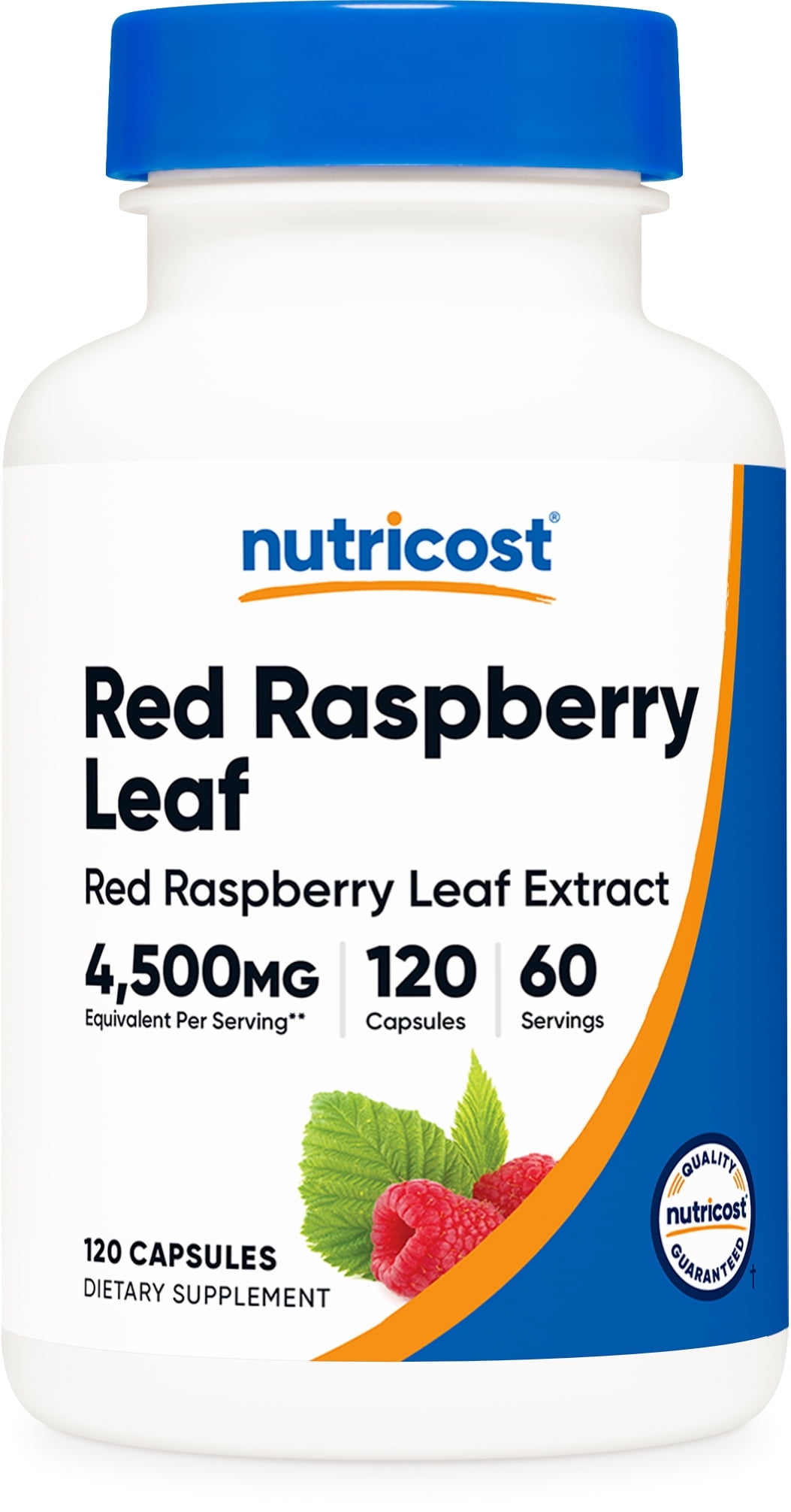 Nutricost Red Raspberry Leaf Extract (4500mg Equivalent) 120 Capsules ...