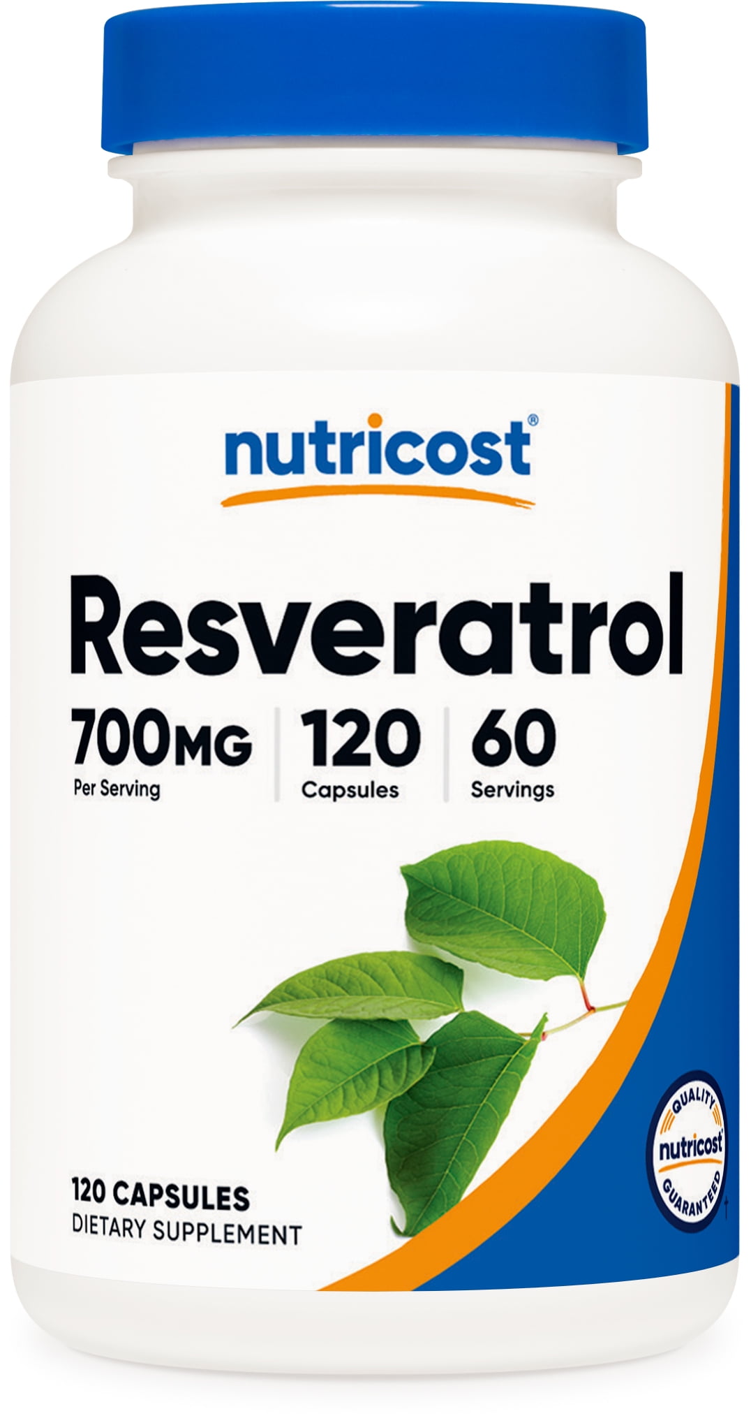 Nutricost Resveratrol 700mg Supplement, 120 Vegan Capsules - Gluten ...