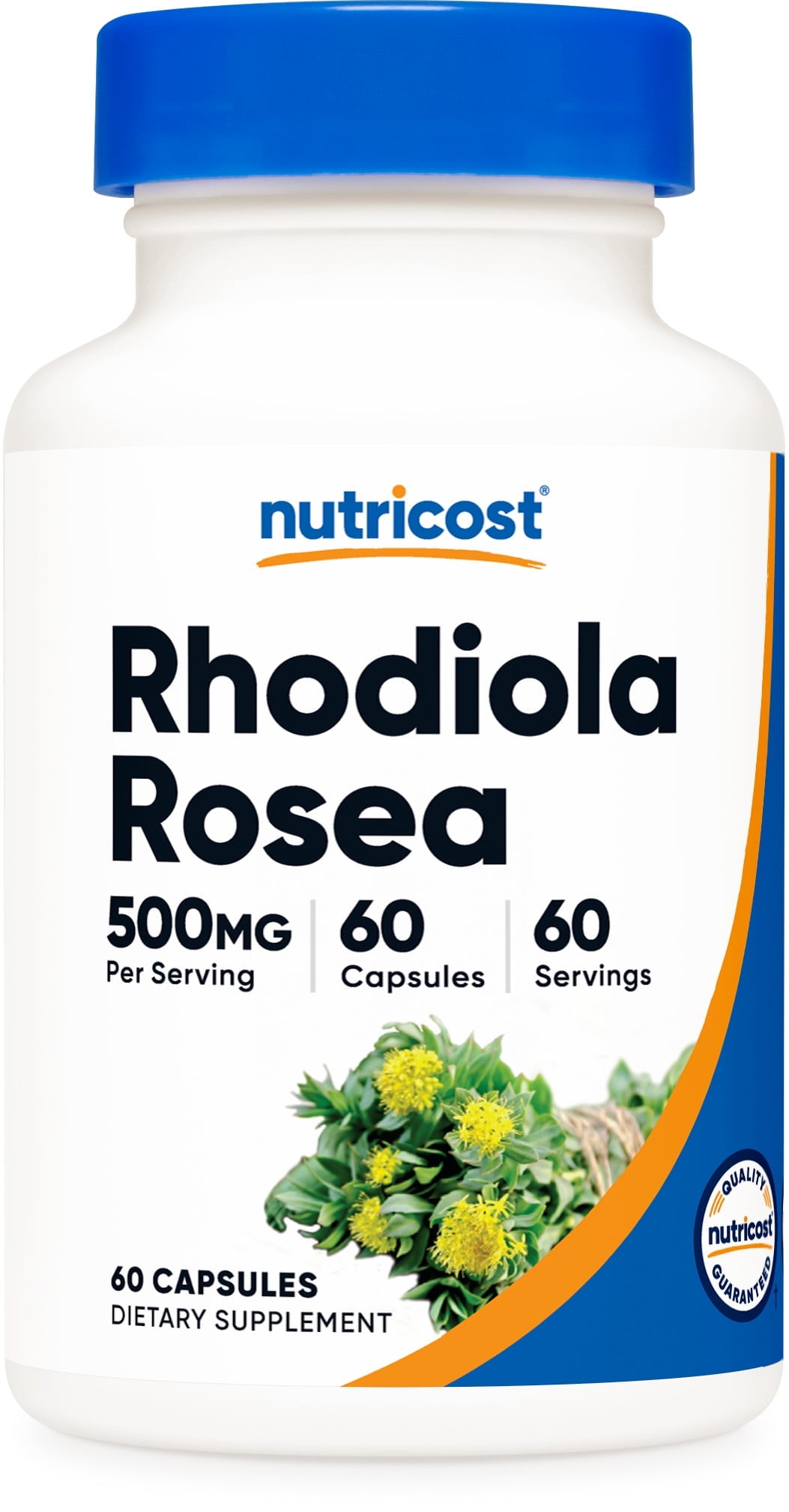 Nutricost Rhodiola Rosea 500mg Extract Vegetarian Capsules - Walmart.com