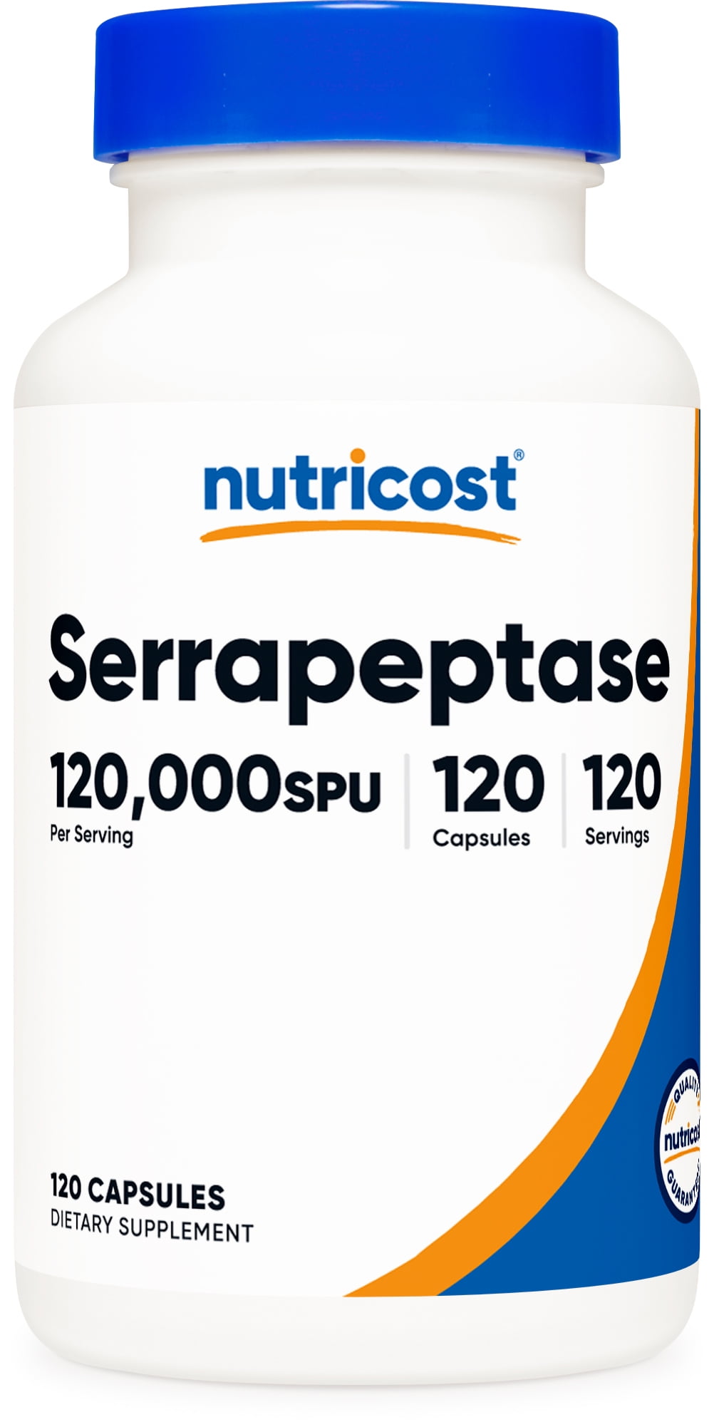 Nutricost Serrapeptase 120,000 SPU - Vegetarian Philippines | Ubuy