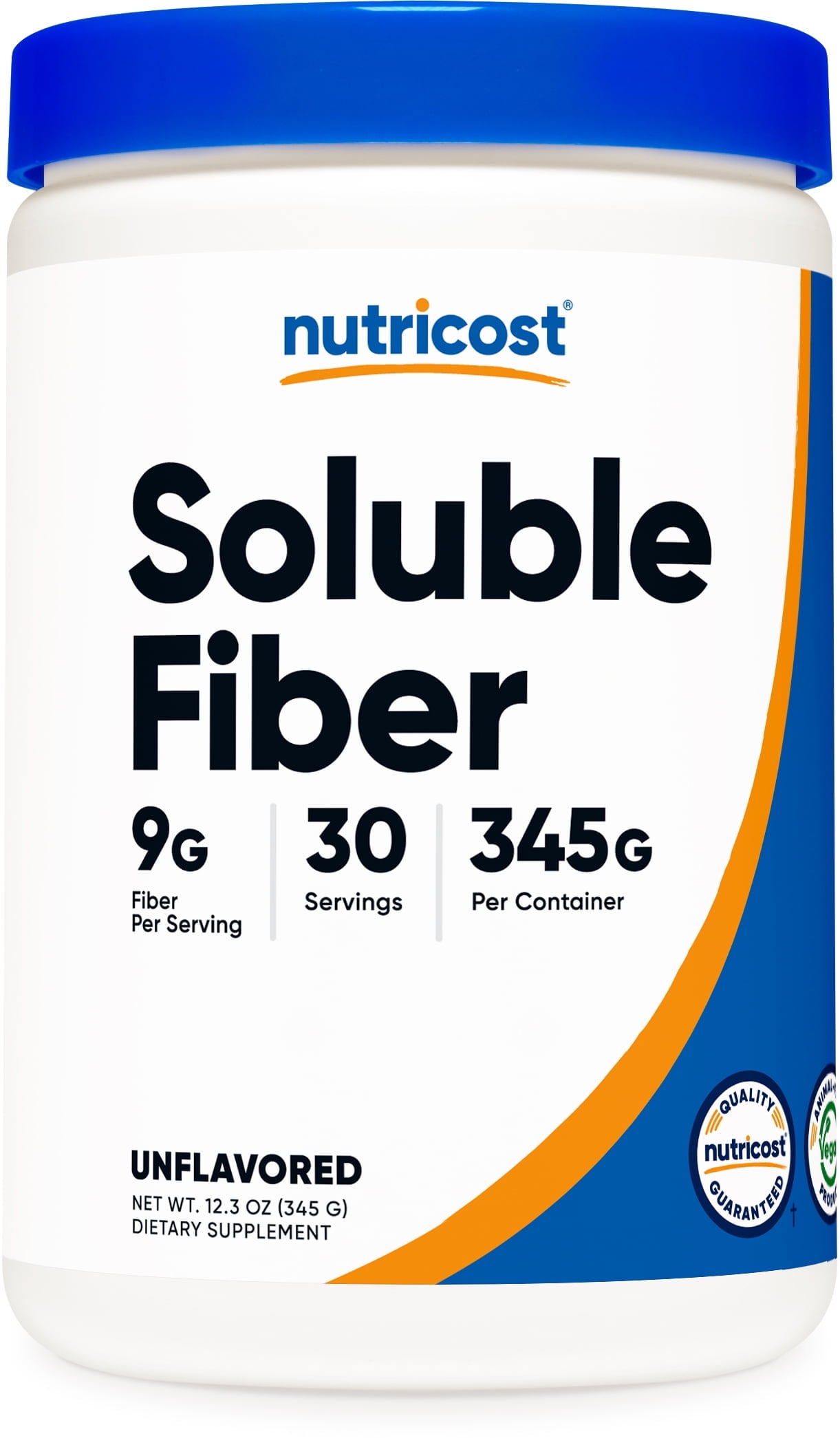 Nutricost Soluble Fiber (Unflavored) 30 servings - Vegan, Non-GMO ...