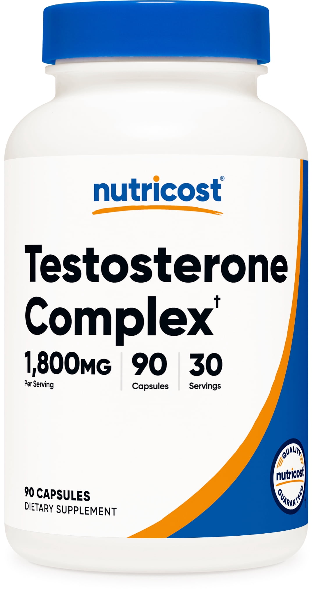Nutricost, Testosterone Complex, 90 Capsules, 1800mg per Serving ...