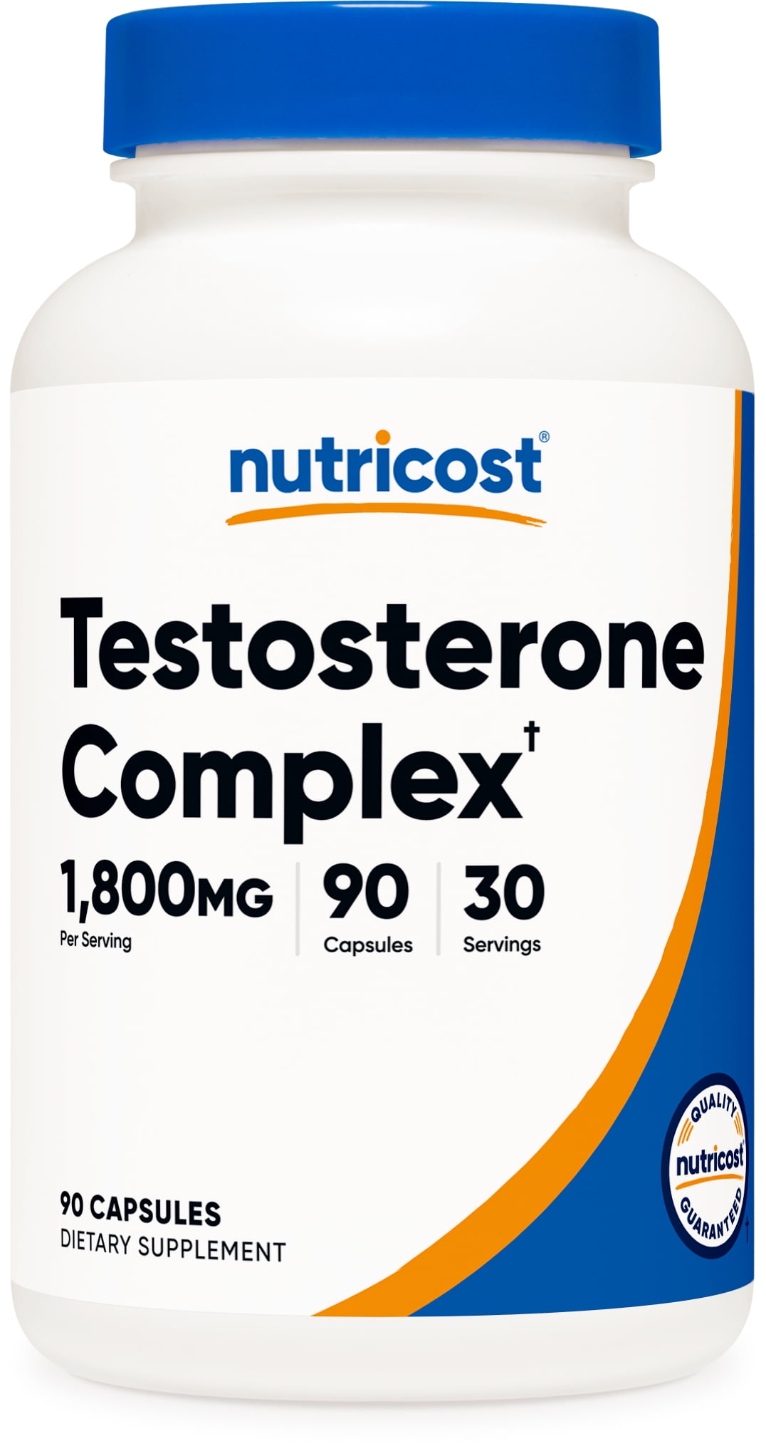 Nutricost Testosterone Complex (90 Capsules) - 1800mg Per Serving ...