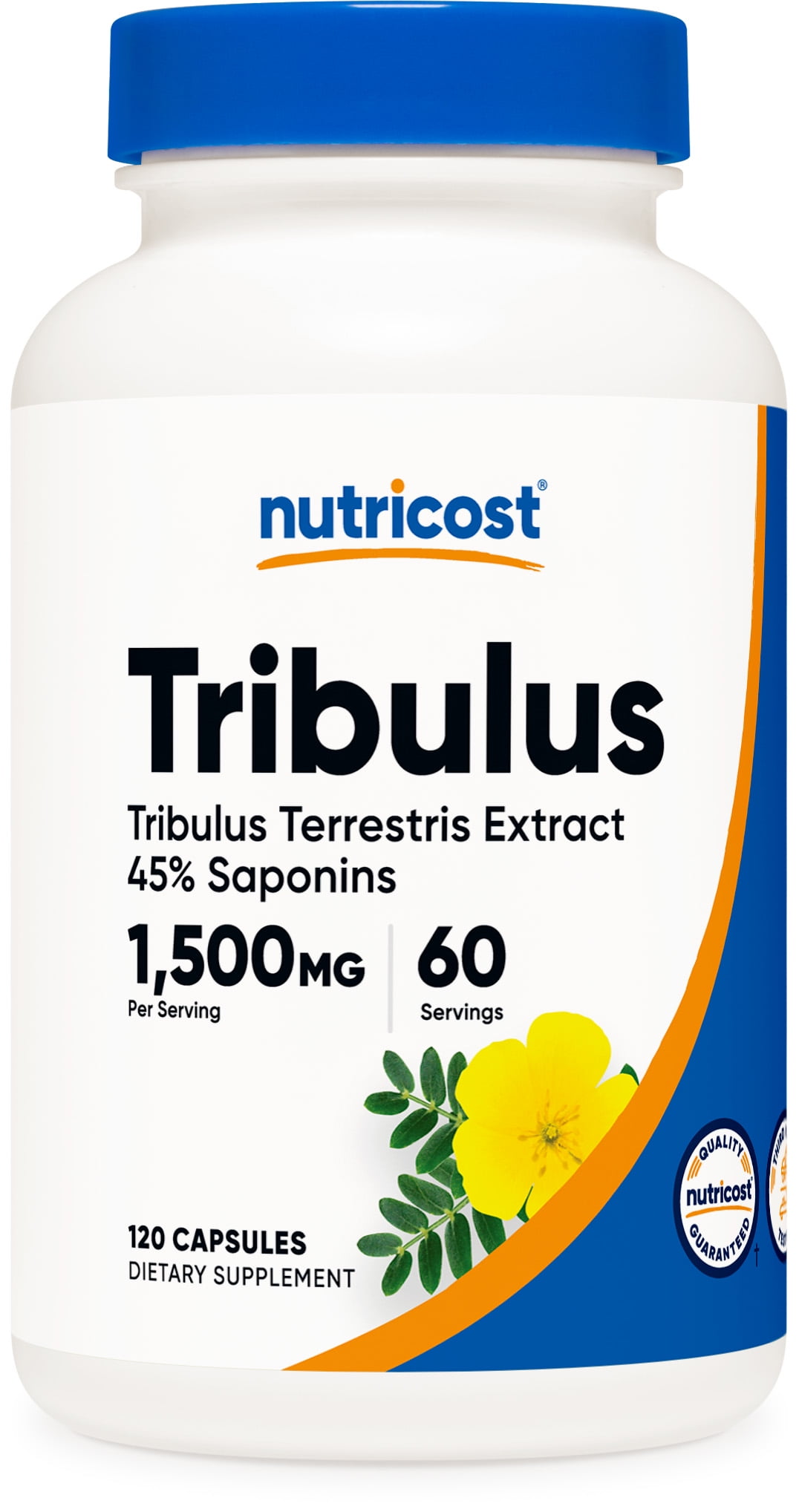 Nutricost Tribulus Terrestris Extract Supplement 1500mg, 60 Servings ...