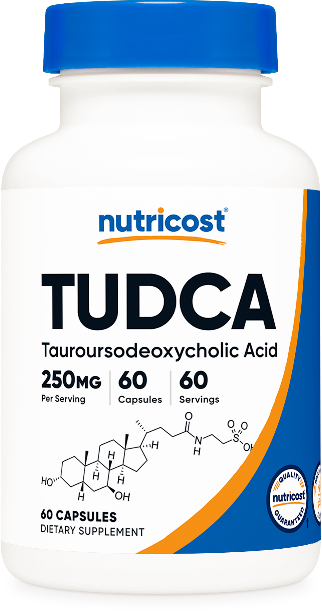 TUDCA Liver Support Supplement, (60 Capsules, 250mg) Genuine Bile Acid ...