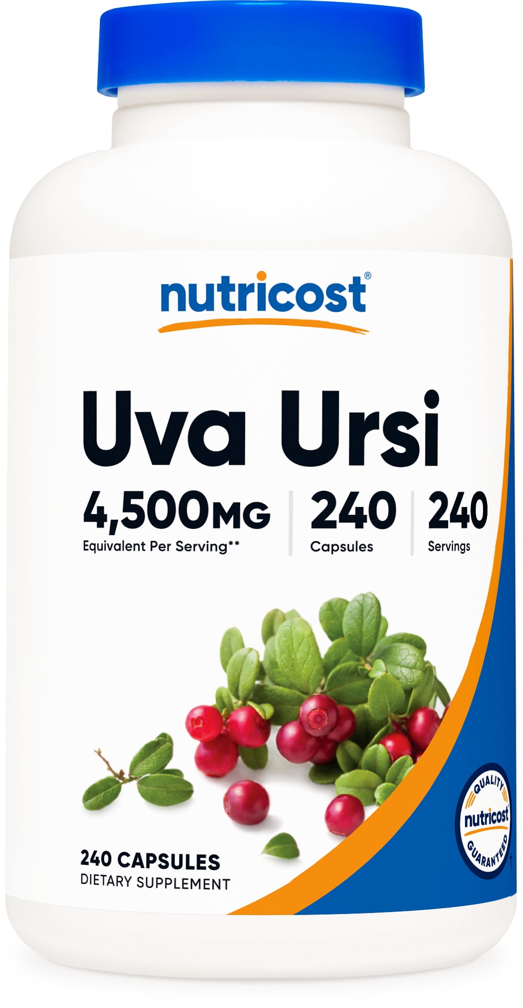 Nutricost Uva Ursi Supplement 4500mg Equivalent, 240 Vegetarian ...