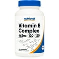 Nutricost Vitamin B Complex 460mg, 120 Capsules - with Vitamin C ...