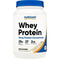 Nutricost Whey Protein Concentrate Powder (Unflavored) 5LBS - Walmart.com