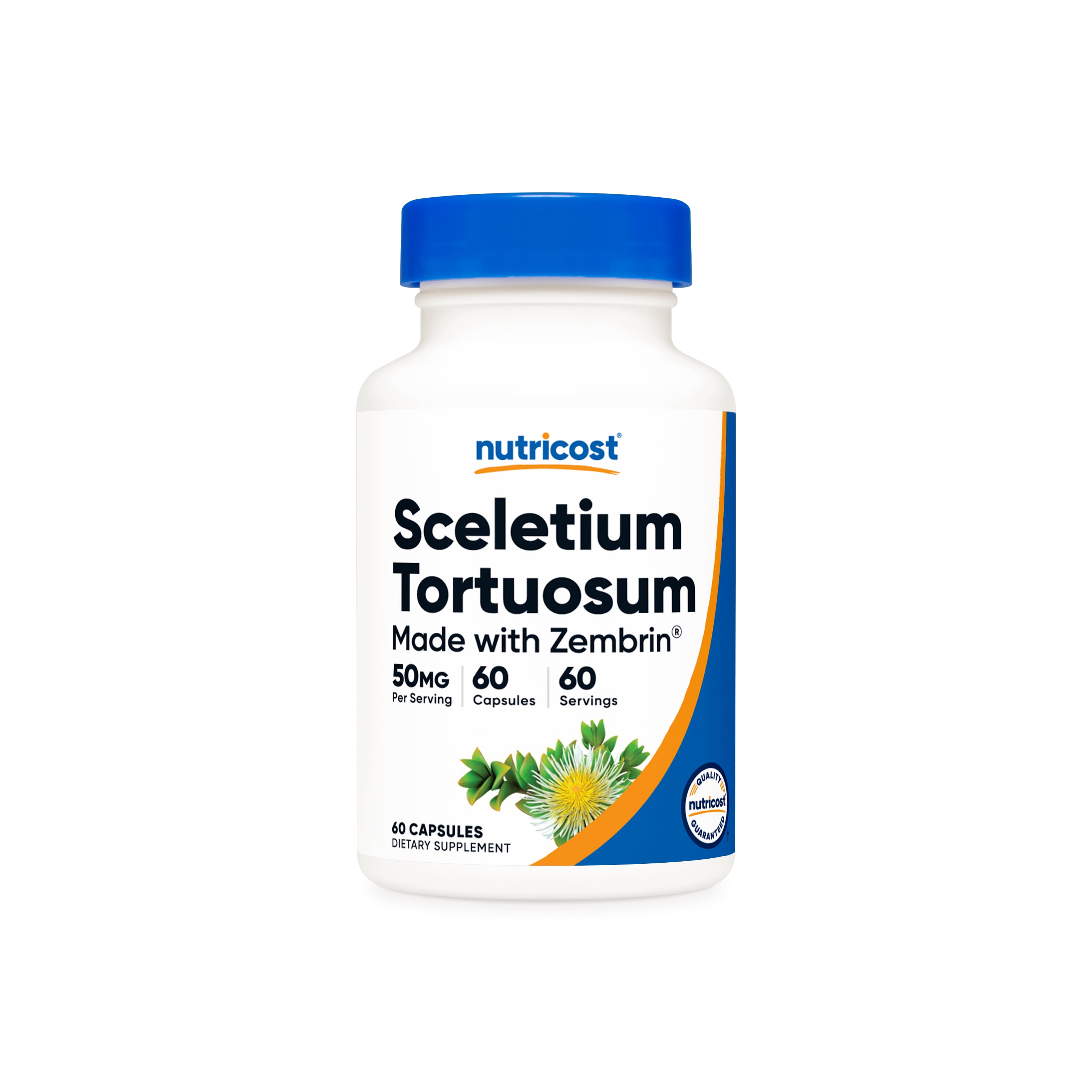 Nutricost Zembrin Sceletium Tortuosum 60 Capsules 50mg Each ...