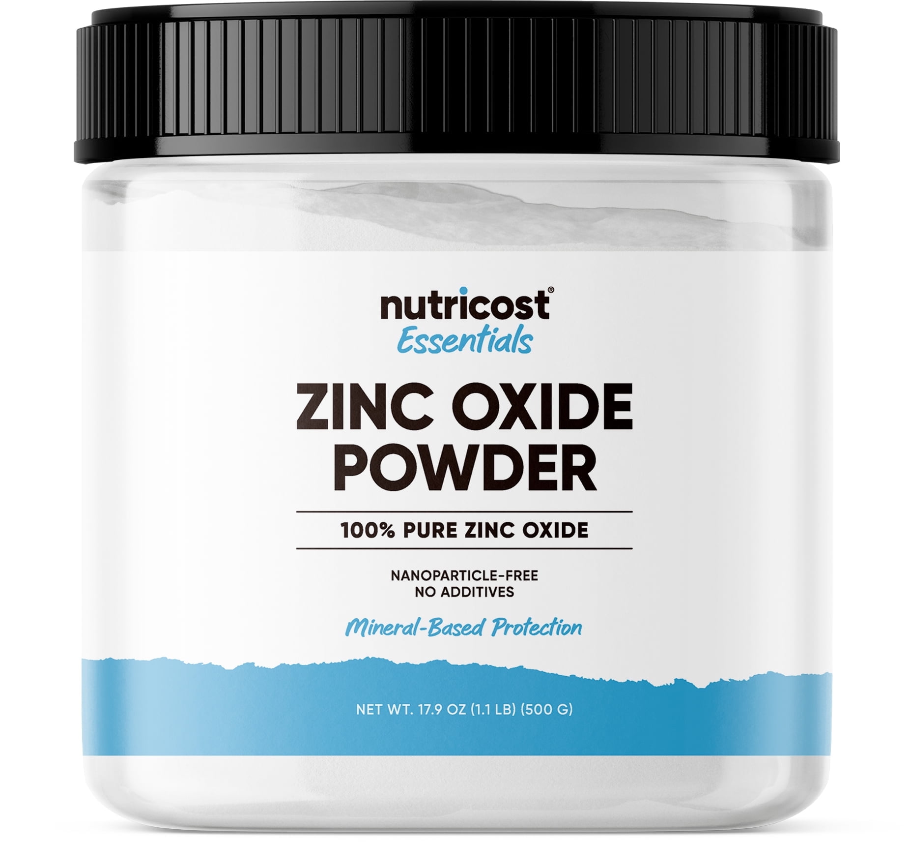 Nutricost Zinc Oxide Powder 500g Pure Vegan, Manufactured in GMP ...