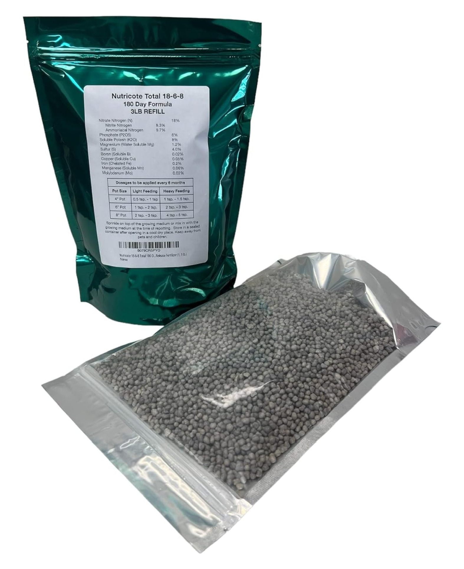 Nutricote 18-6-8 Total 180 Day Time Release Fertilizer (1, 3 lb ...