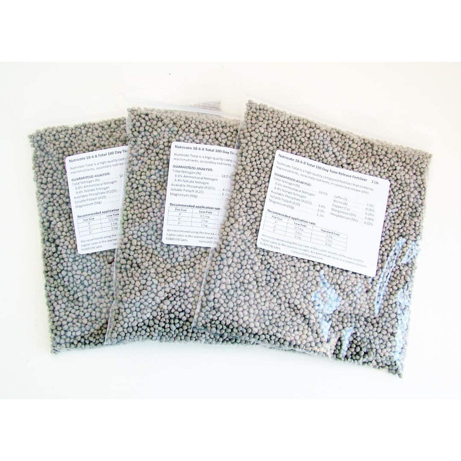 Nutricote 18-6-8 180 Day Fertilizer, 1, 3 lb., Controlled Release ...