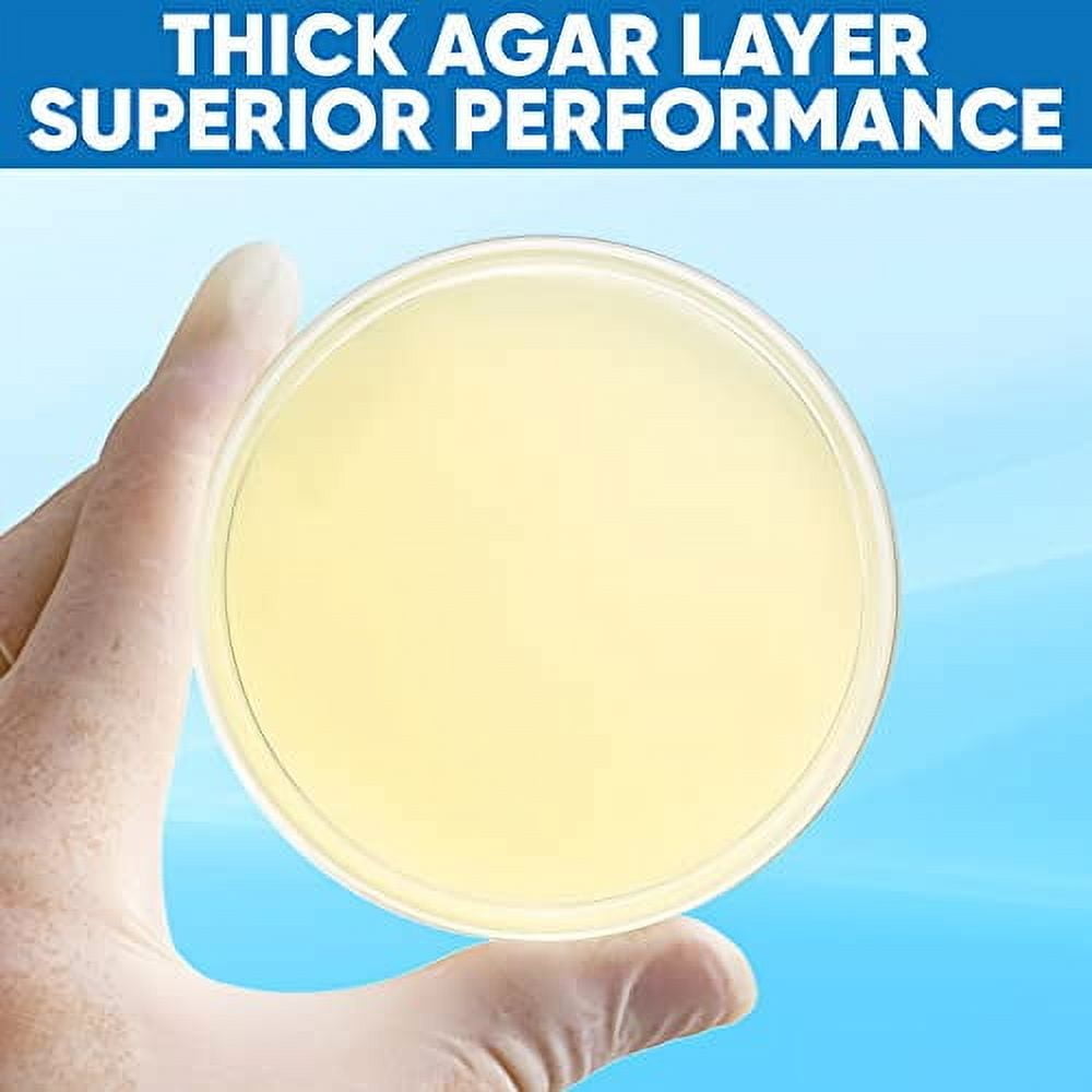 Nutrient Agar Plates by Evviva Sciences, Prepoured Nutrient Agar Petri ...