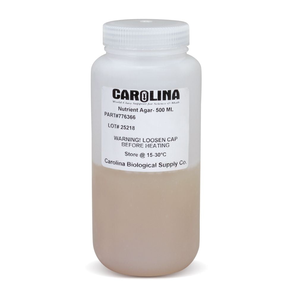 Nutrient Agar, Prepared Media Bottle, 500 Ml, Plastic Bottle, No ...