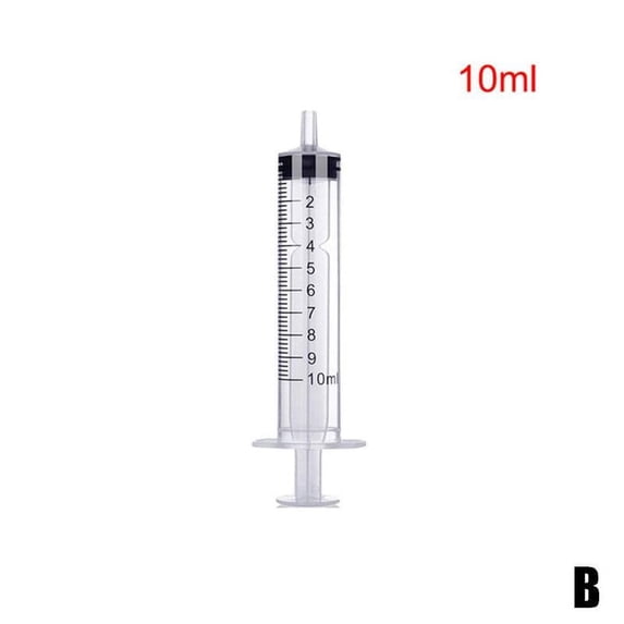 Nutrient Sterile Syringe Measuring Tool DIY Plastic Reusable 5-30ml ...