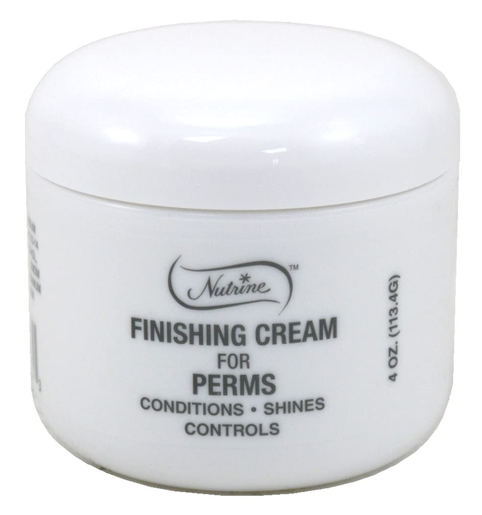 Nutrine Finishing Cream for Perms, 4 oz - Walmart.com