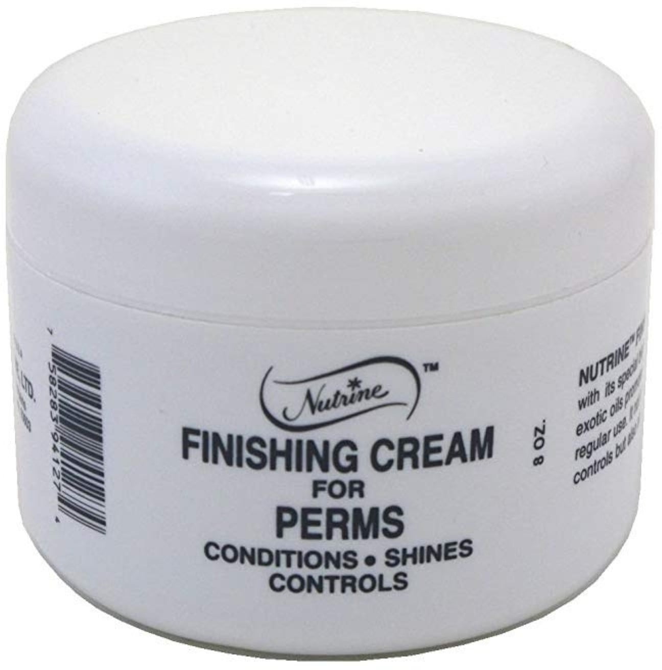 Nutrine Finishing Cream for Perms, 8 oz - Walmart.com