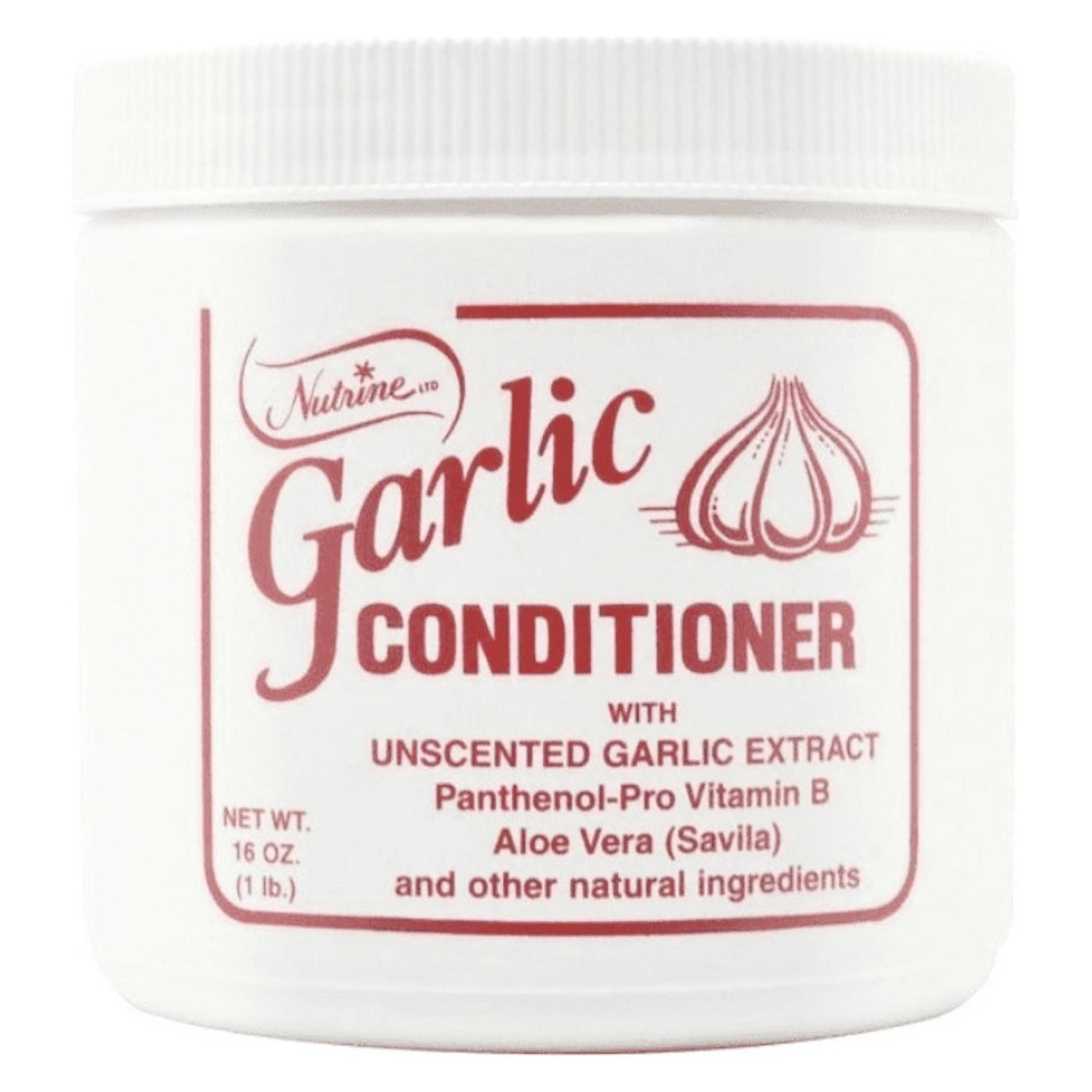 Nutrine Garlic Conditioner Unscented 16 Oz.,Pack of 3 - Walmart.com