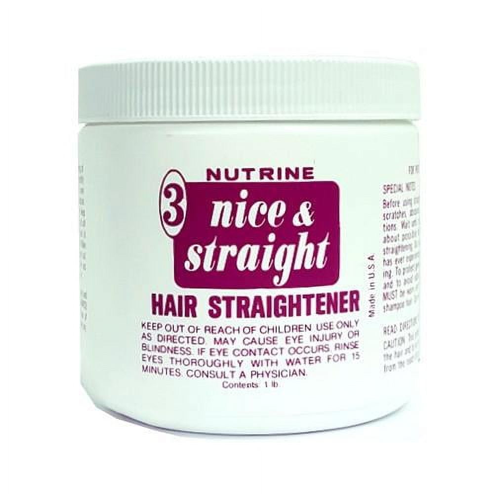Nutrine Nice & Straight Hair Straightener 16 Oz.,Pack of 2 - Walmart.com