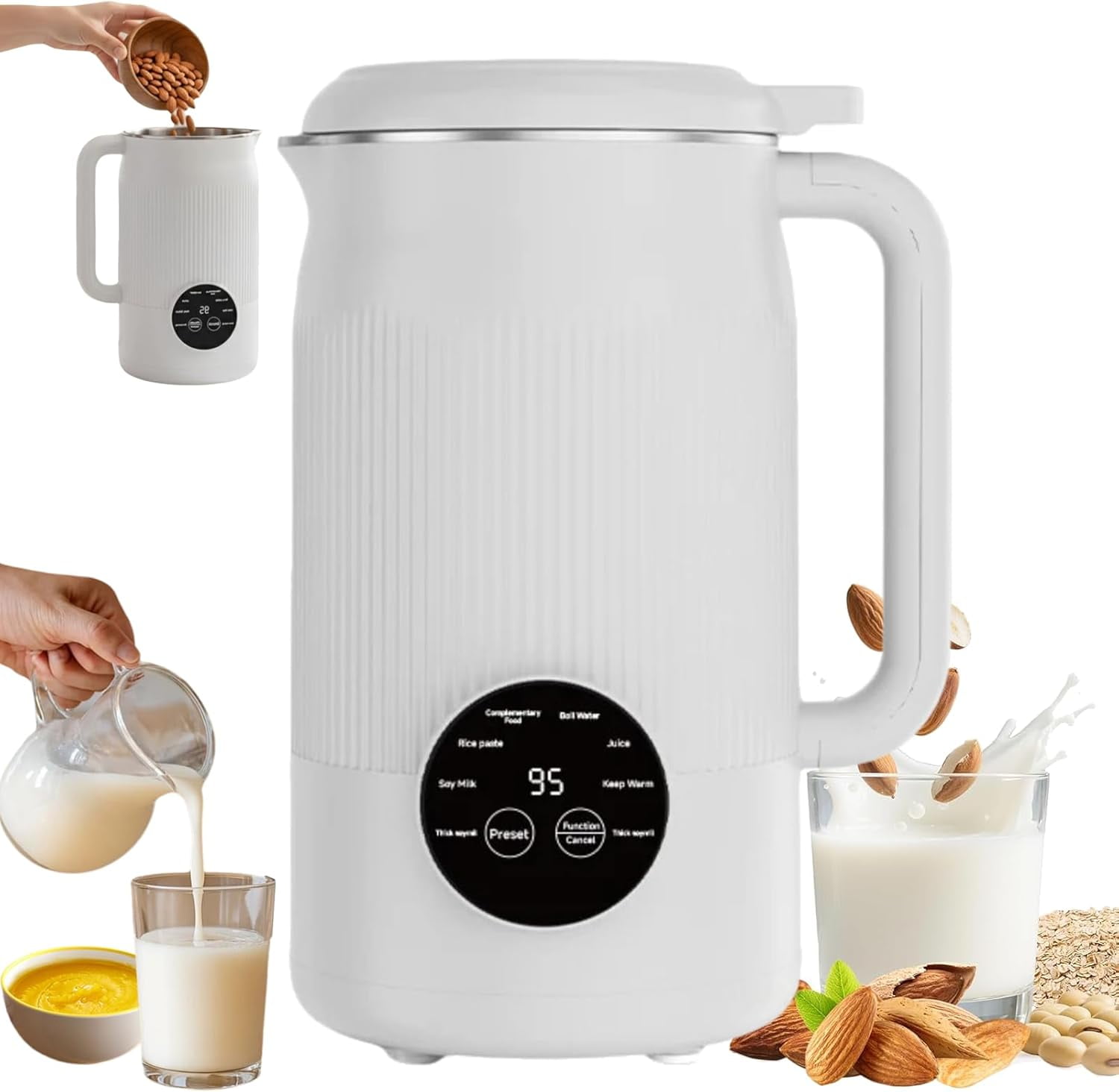 Nutripour - The 8-in-1 Multifunction Nut Milk & Juice Maker, Nutri Pour ...