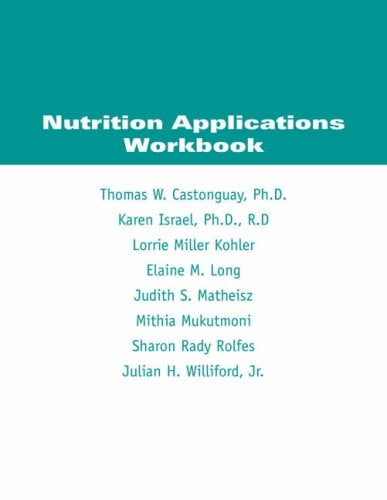 Pre-Owned Nutrition Applications Workbook - Walmart.com