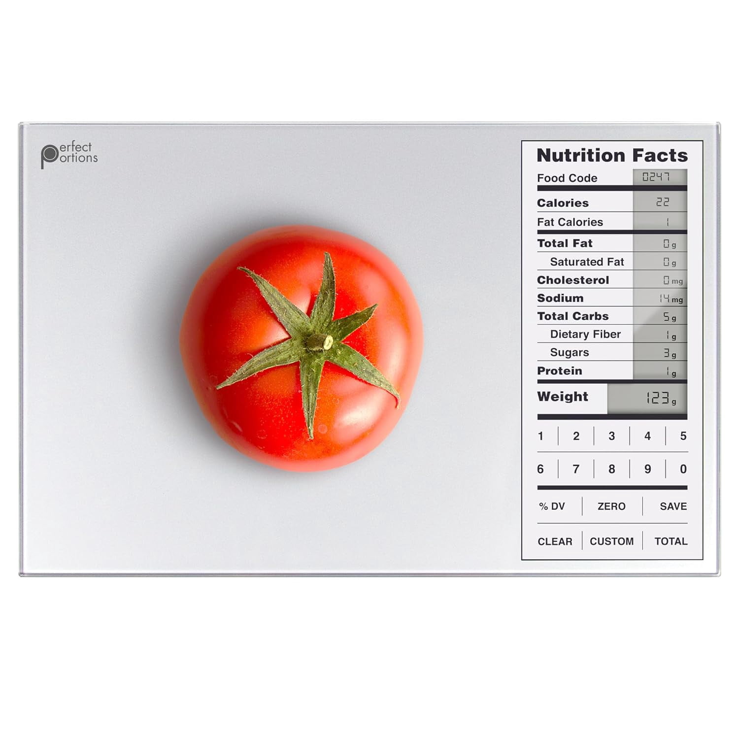 Nutrition Food Scale for Meal Planning and Portion Control with Food ...