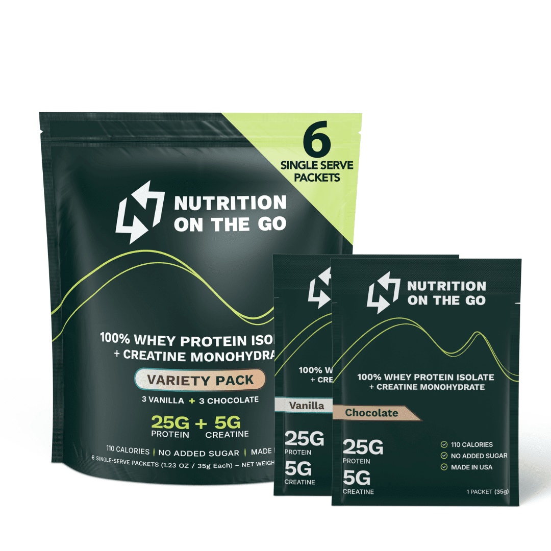 Nutrition on the Go Mixed Whey Protein Powder with Creatine - 25g ...