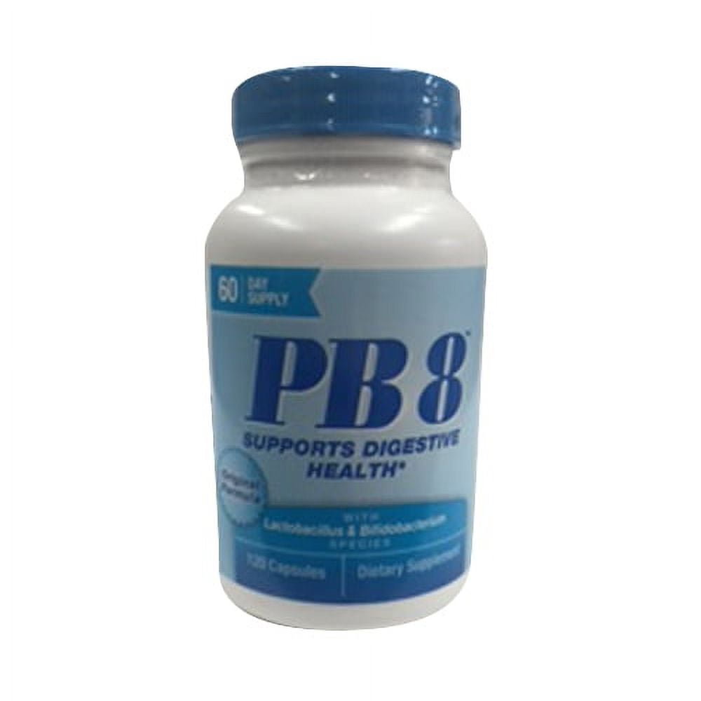Nutrition Now Pb 8 Lactobacillus and Bifidobacterium Capsules -120 Ea ...