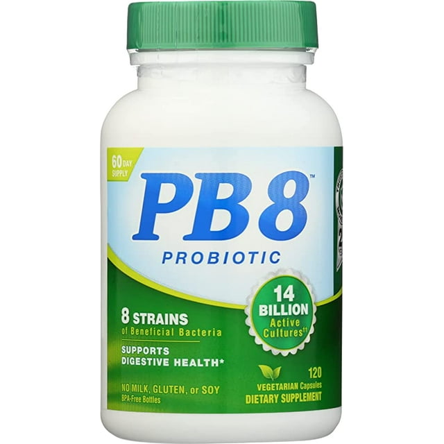 Nutrition Now Pb 8 Pro-Biotic Acidophilus For Life - 120 Vegetarian ...