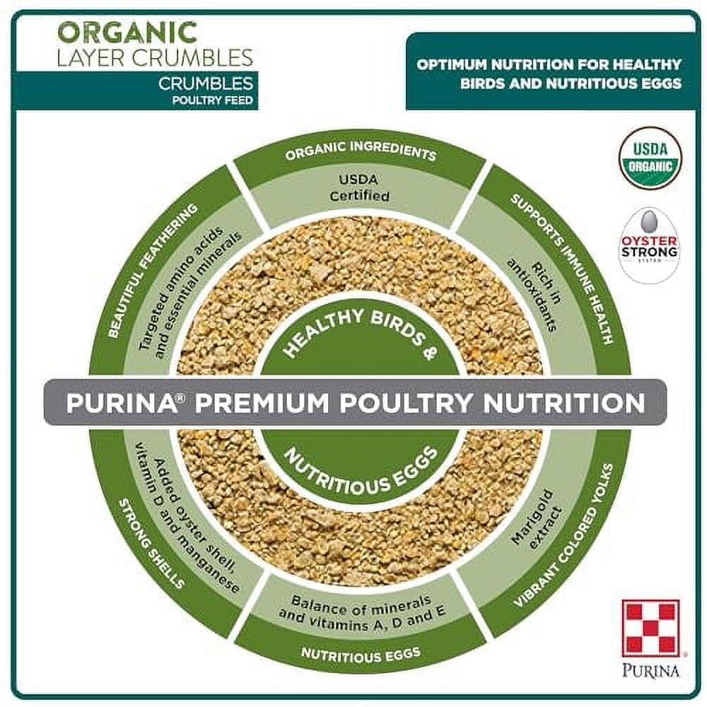 | Nutritionally Complete Non-GMO Organic Layer Hen Feed Crumbles ...