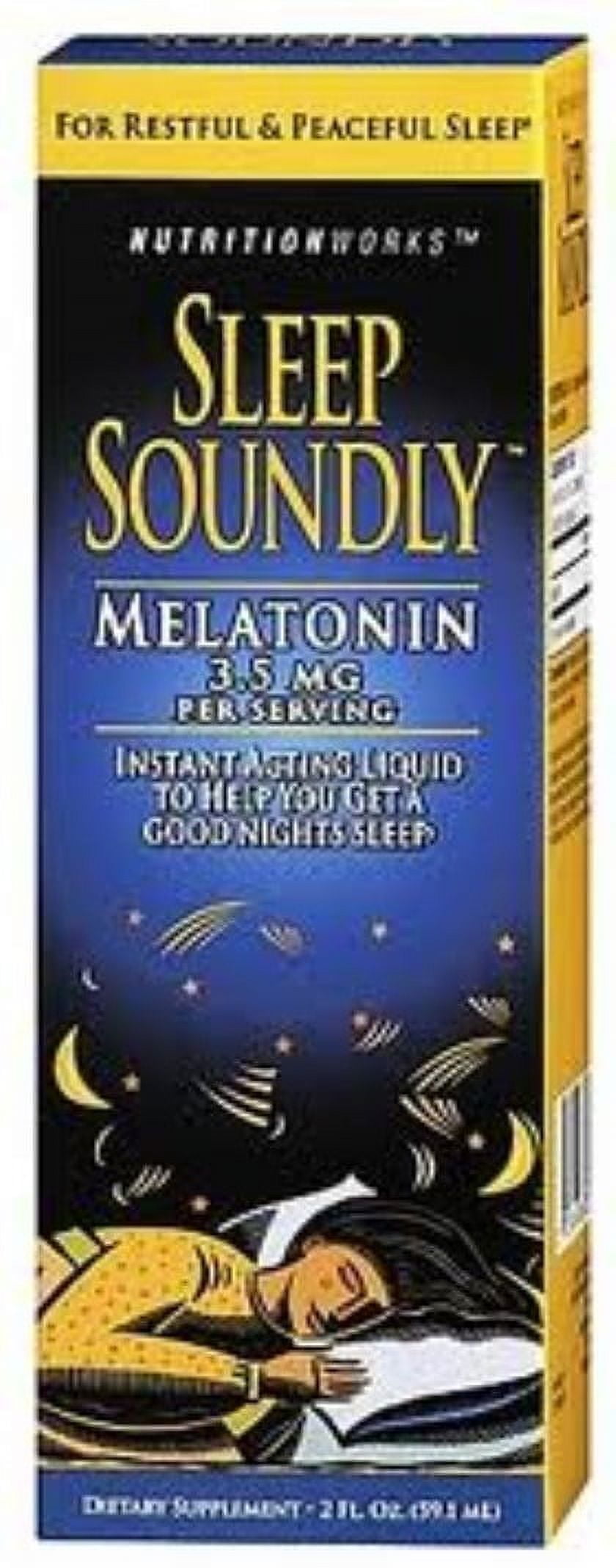 Nutritionworks Sleep Soundly Liquid 2 oz (Pack of 3) - Walmart.com