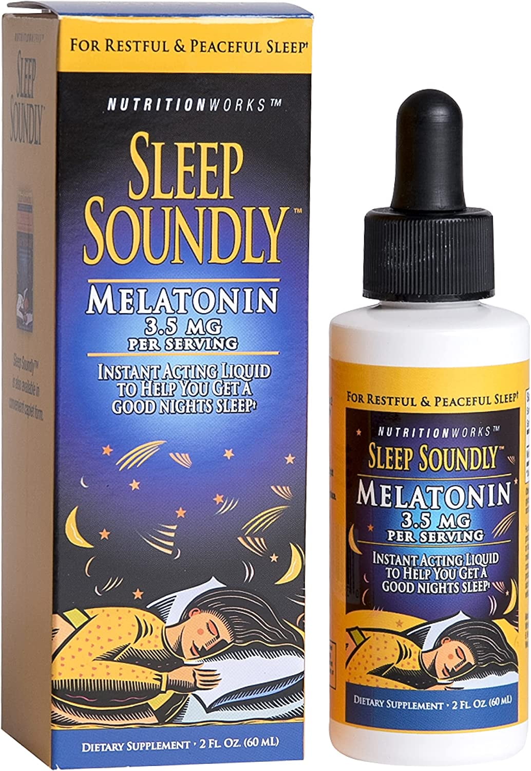 Nutritionworks Sleep Soundly Liquid 2 oz - Walmart.com